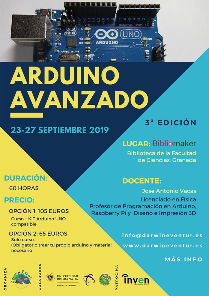 Arduino Avanzado - 3ª edición - Asociación Darwin Eventur